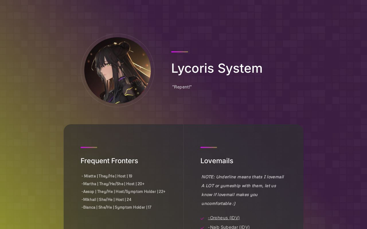 Lycoris System